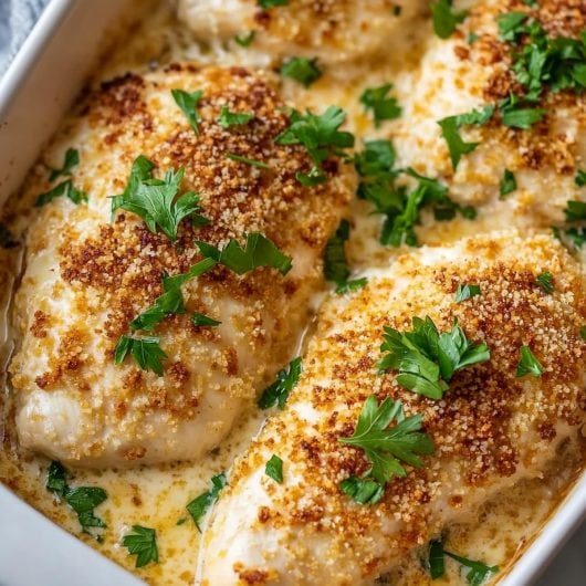 Baked Caesar Chicken - Insanely Good