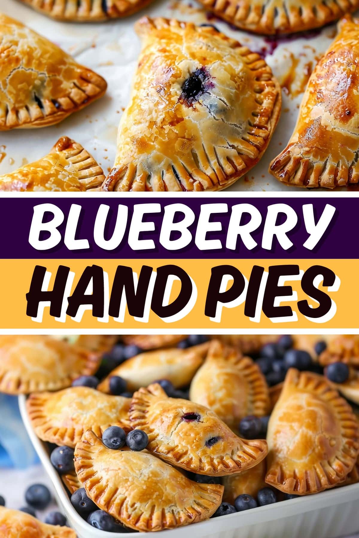 Blueberry Hand Pies - Insanely Good