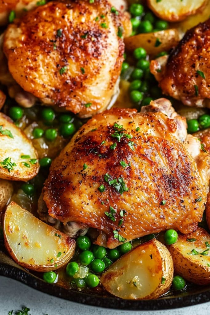 Chicken Vesuvio Recipe - Insanely Good