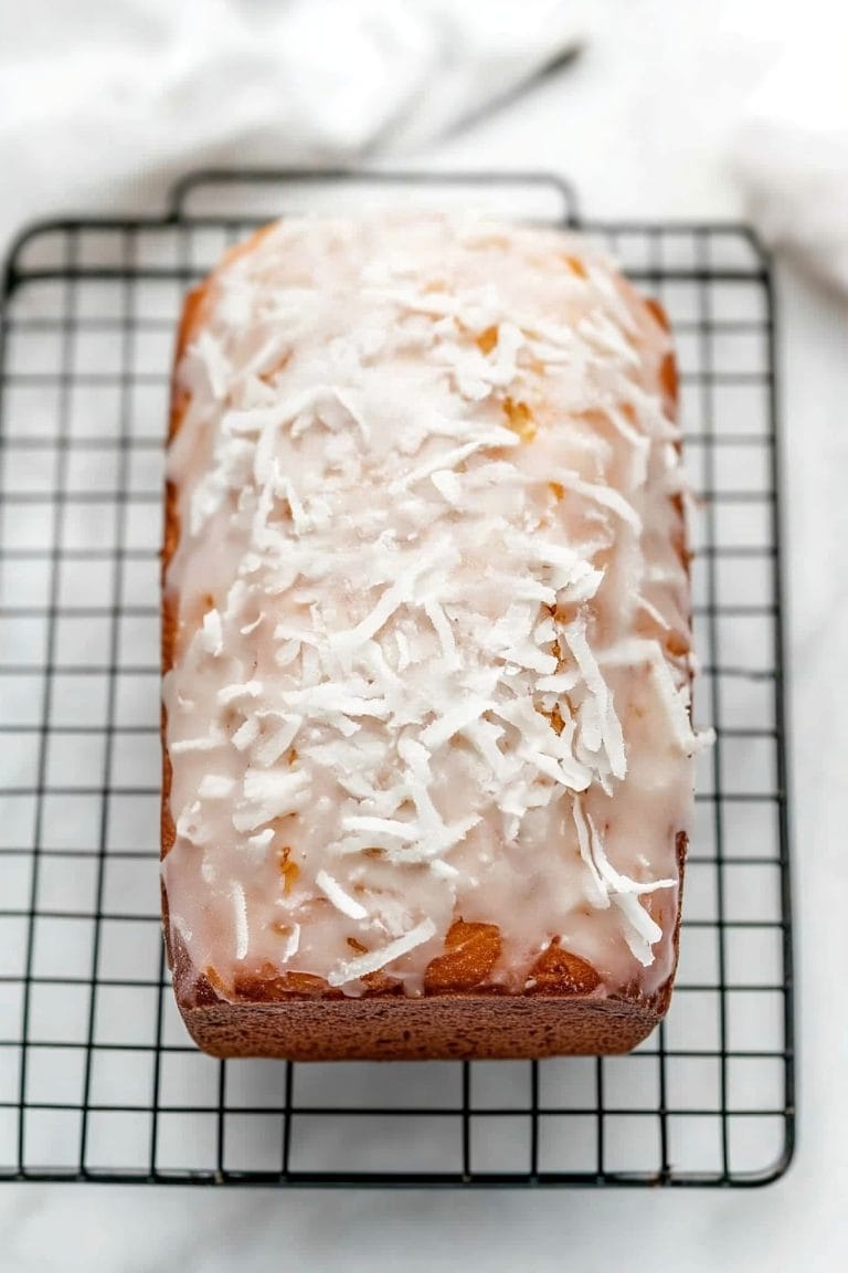 Coconut Bread with Glaze - Insanely Good
