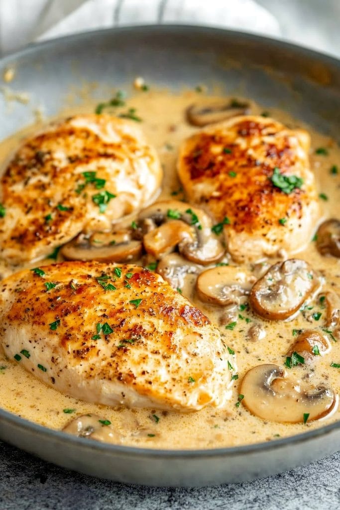 Creamy Chicken Diane - Insanely Good
