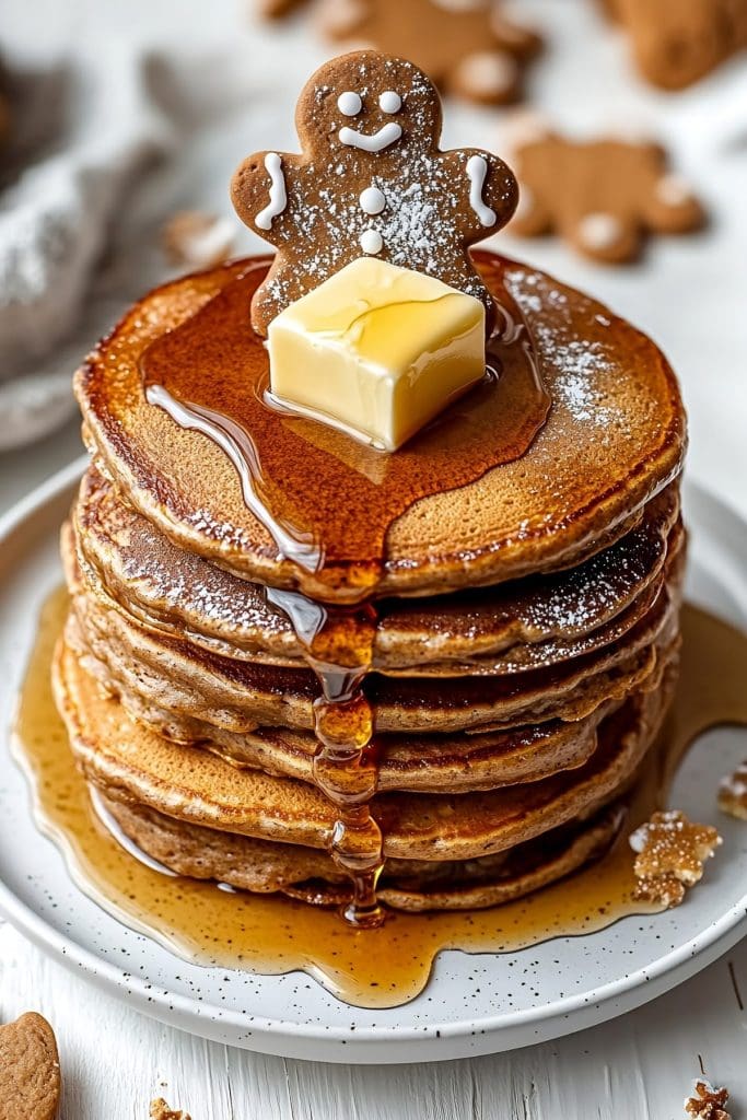 Gingerbread Pancakes - Insanely Good