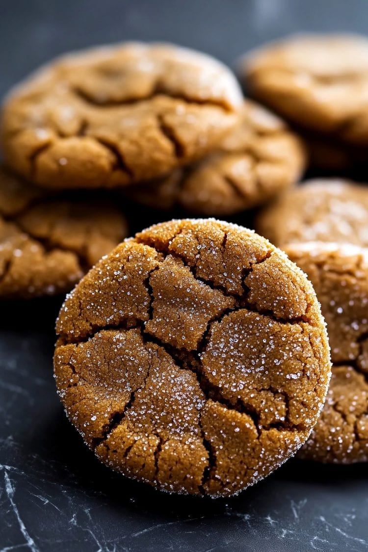 Soft and Chewy Molasses Cookies - Insanely Good