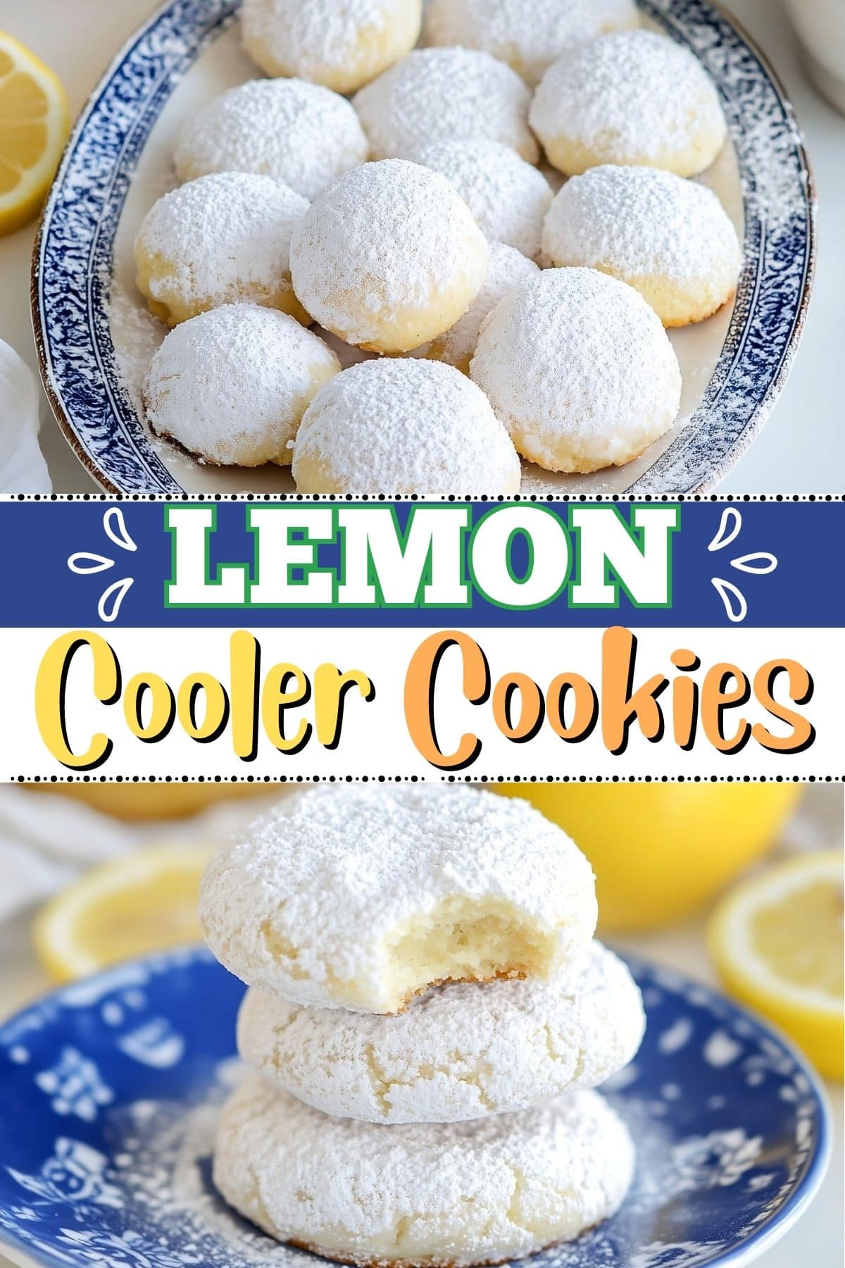 Lemon Cooler Cookies - Insanely Good