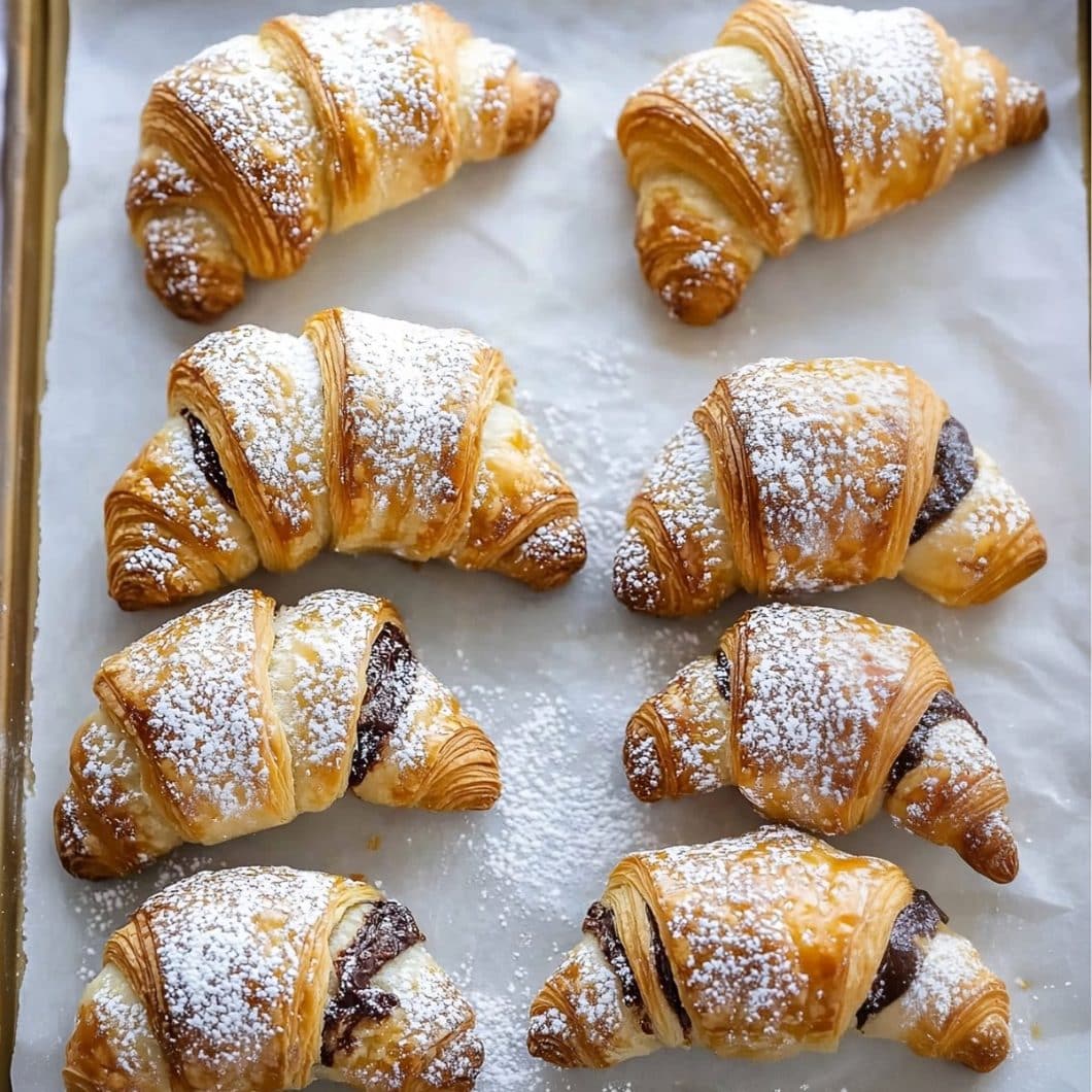 3-Ingredient Nutella Croissants - Insanely Good