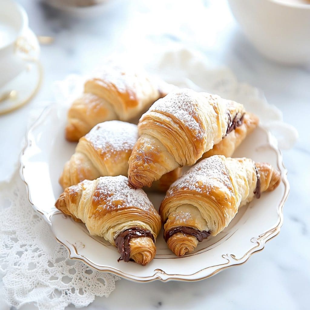 3-Ingredient Nutella Croissants - Insanely Good