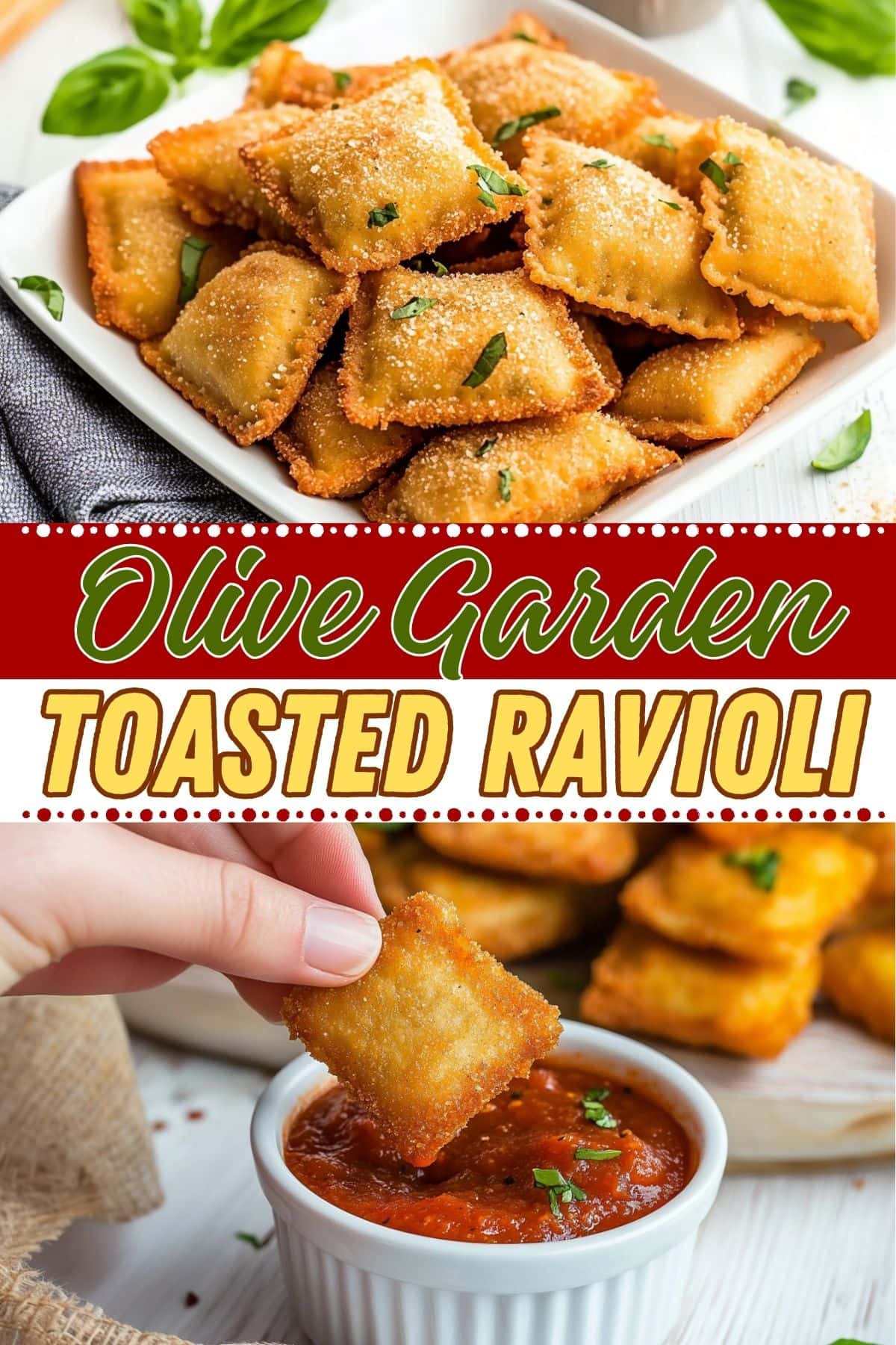 Olive Garden Toasted Ravioli - Insanely Good