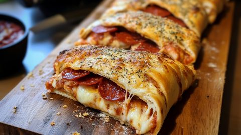 Pepperoni Stromboli - Insanely Good