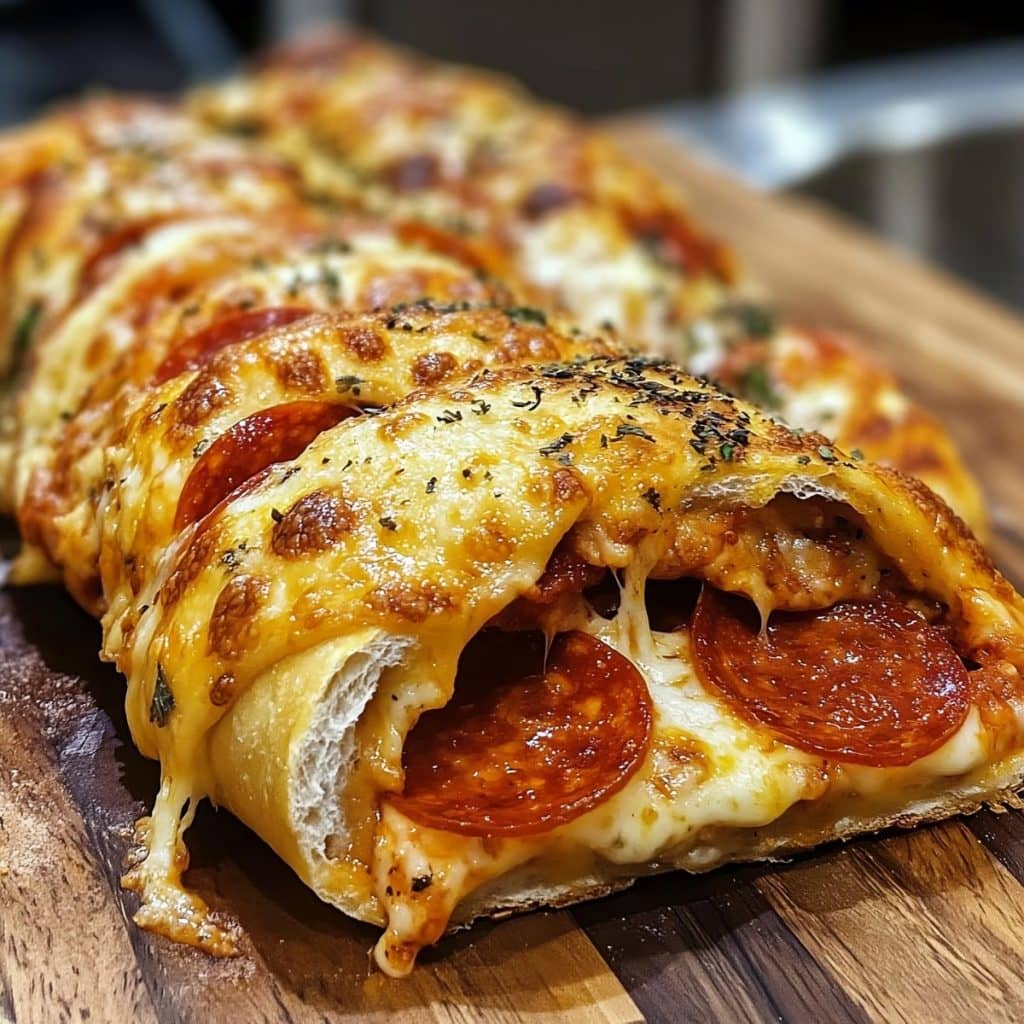 Pepperoni Stromboli - Insanely Good