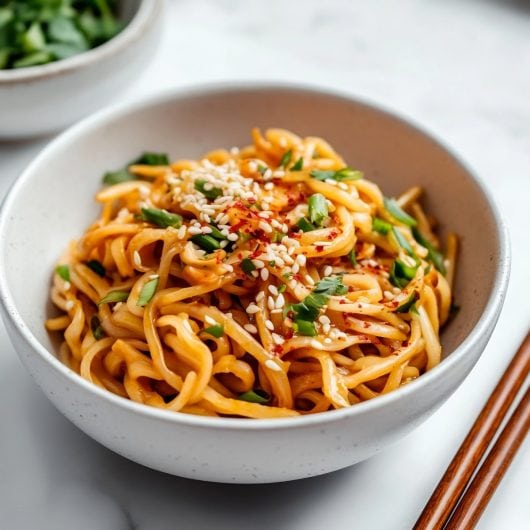 Sweet and Spicy Noodles - Insanely Good
