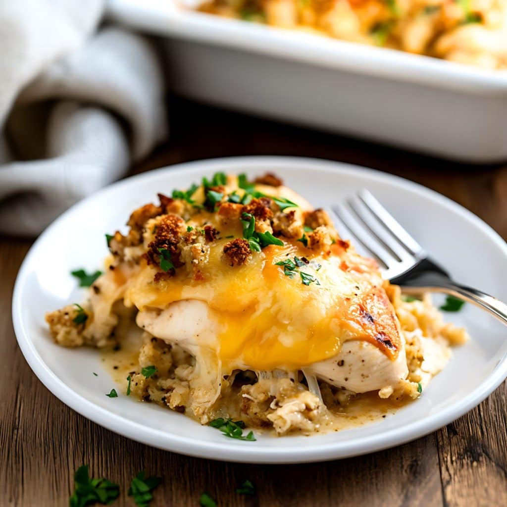 Swiss Chicken Casserole - Insanely Good