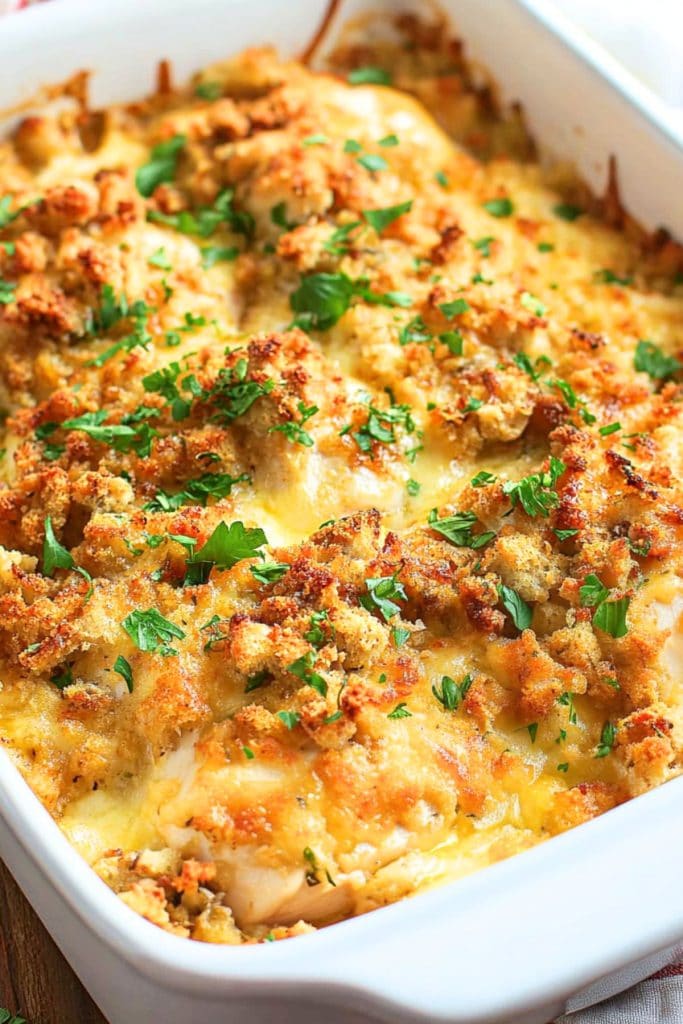 Swiss Chicken Casserole - Insanely Good