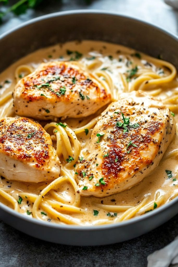 Creamy Chicken Diane - Insanely Good