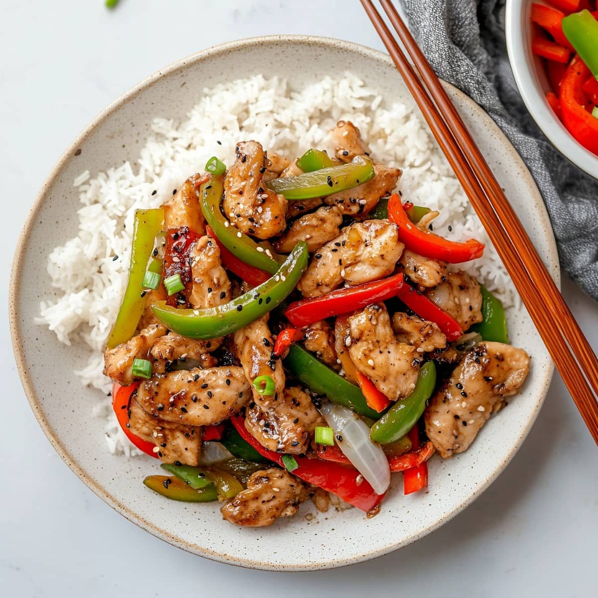 Black Pepper Chicken - Insanely Good