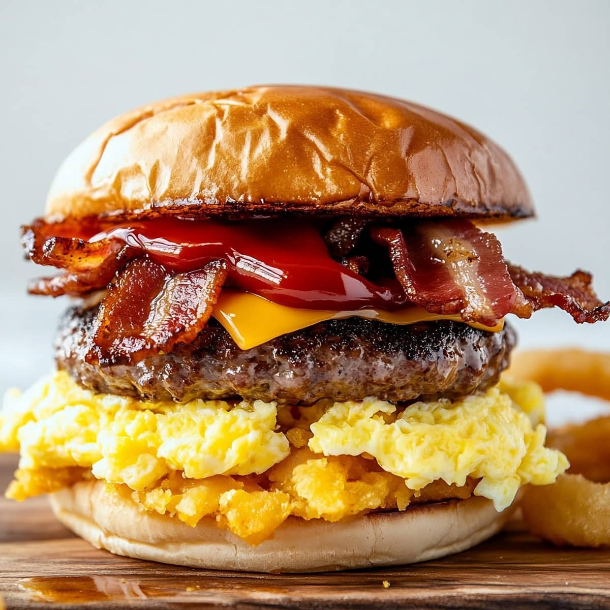 Breakfast Burger with Hashbrowns - Insanely Good