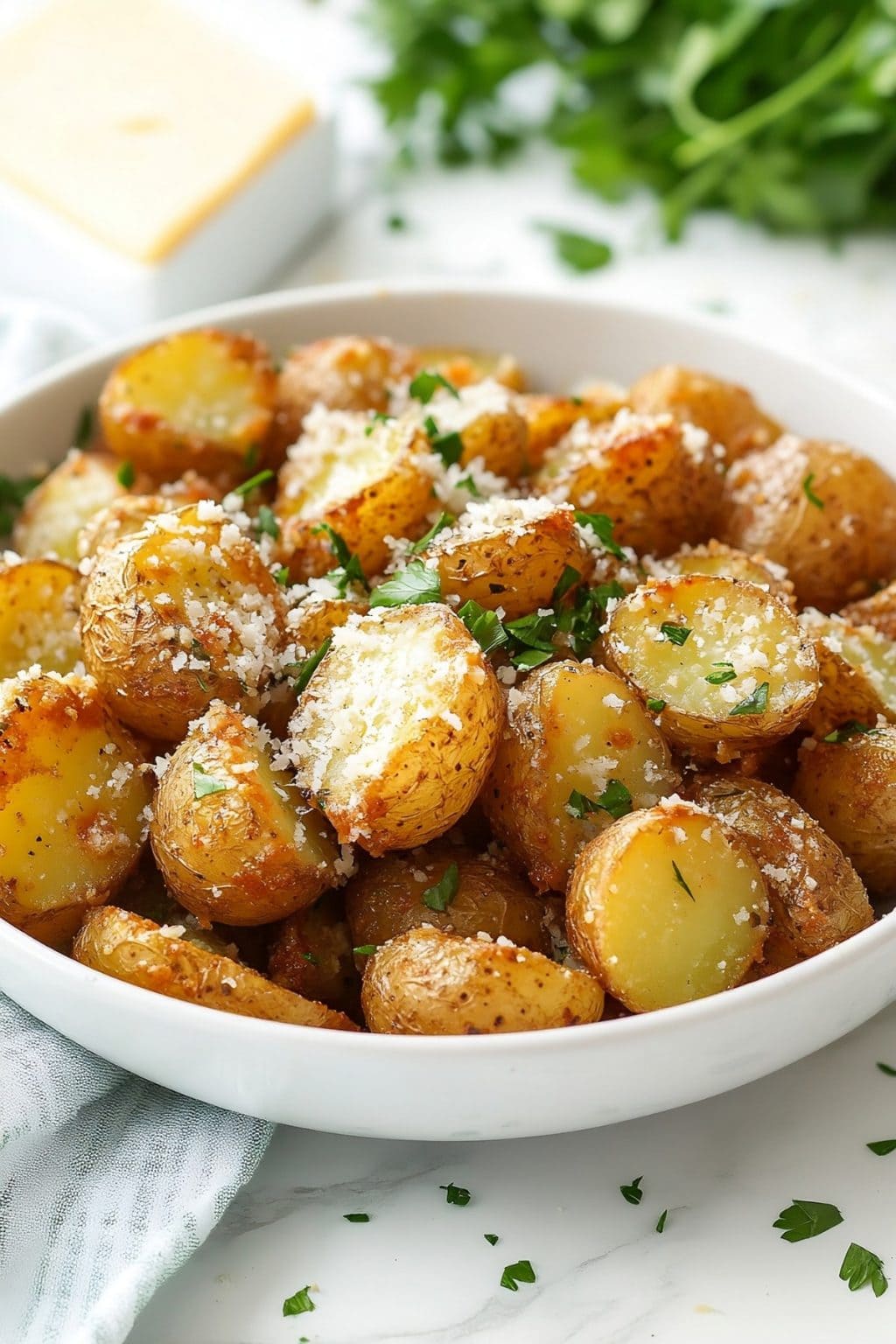 Garlic Butter Potatoes - Insanely Good