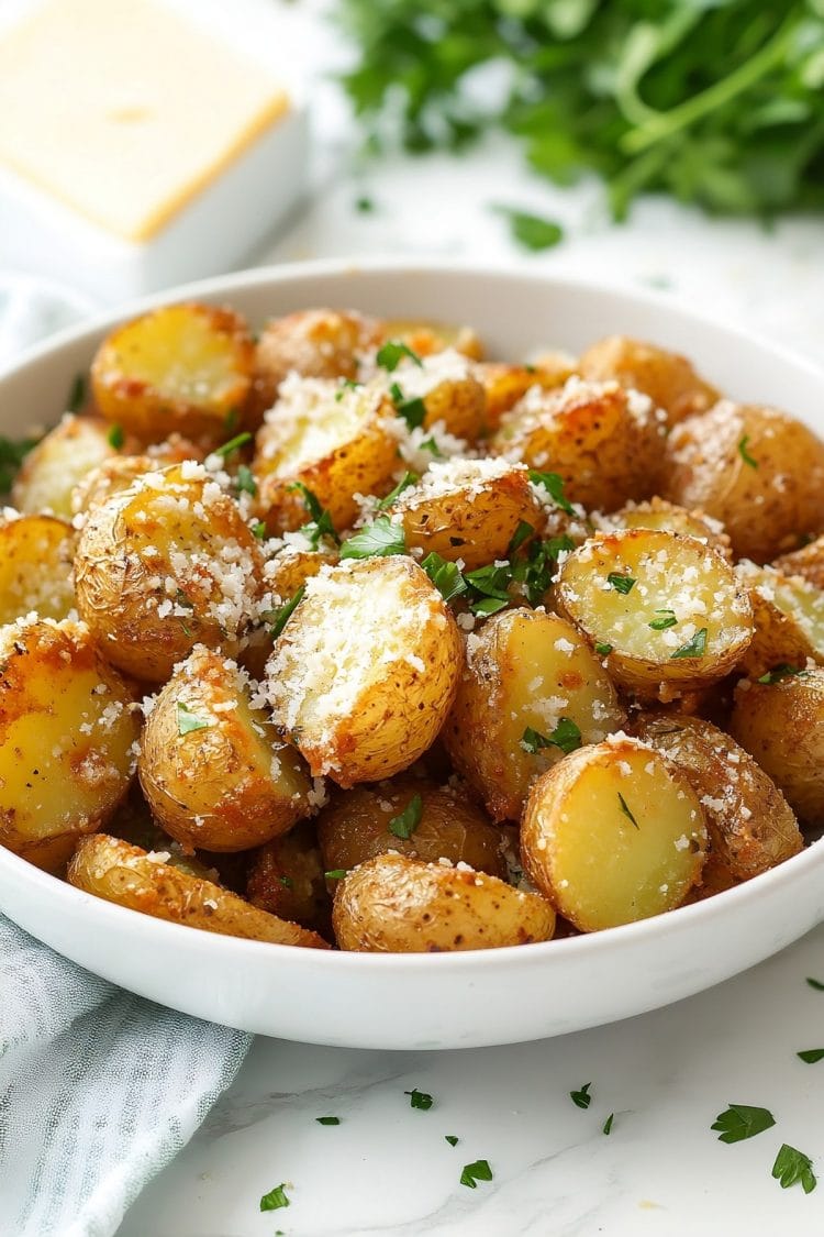 Garlic Butter Potatoes - Insanely Good