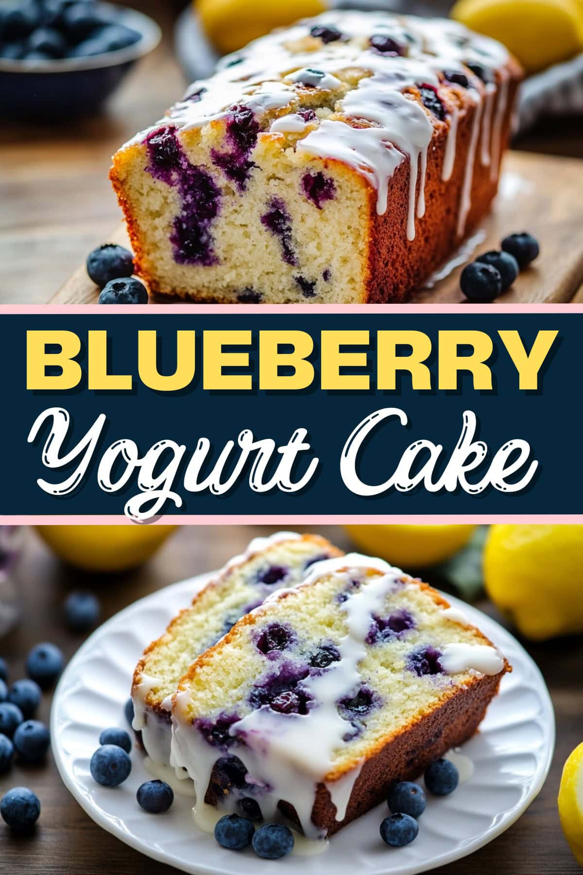 Blueberry Yogurt Cake - Insanely Good
