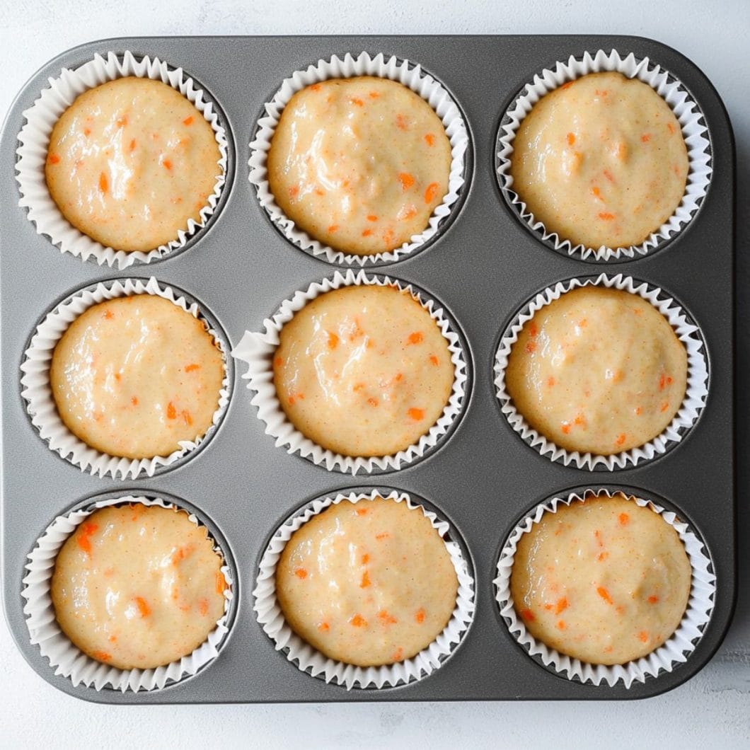 Carrot Cake Muffins with Cream Cheese Frosting - Insanely Good