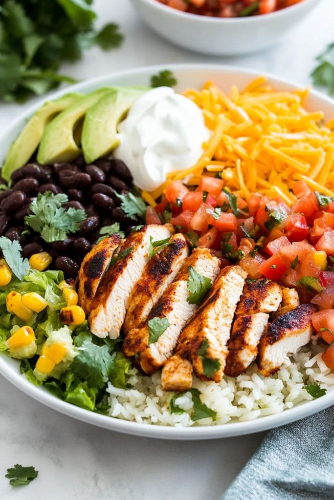 Chicken Burrito Bowl - Insanely Good