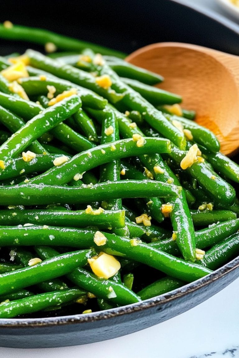 Garlic Butter Green Beans - Insanely Good