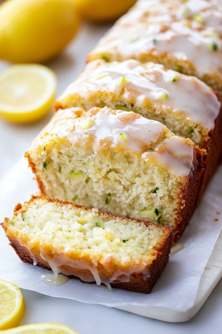 Lemon Zucchini Bread Recipe - Insanely Good