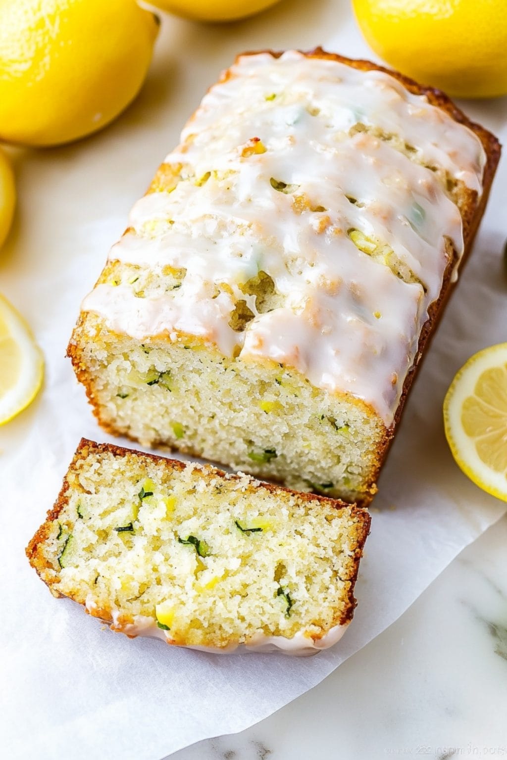 Lemon Zucchini Bread Recipe - Insanely Good
