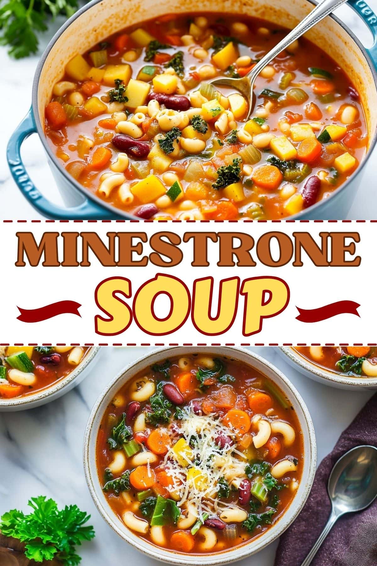 Minestrone Soup - Insanely Good