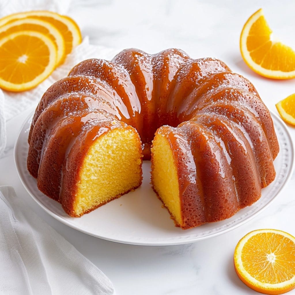Orange Juice Cake Recipe - Insanely Good