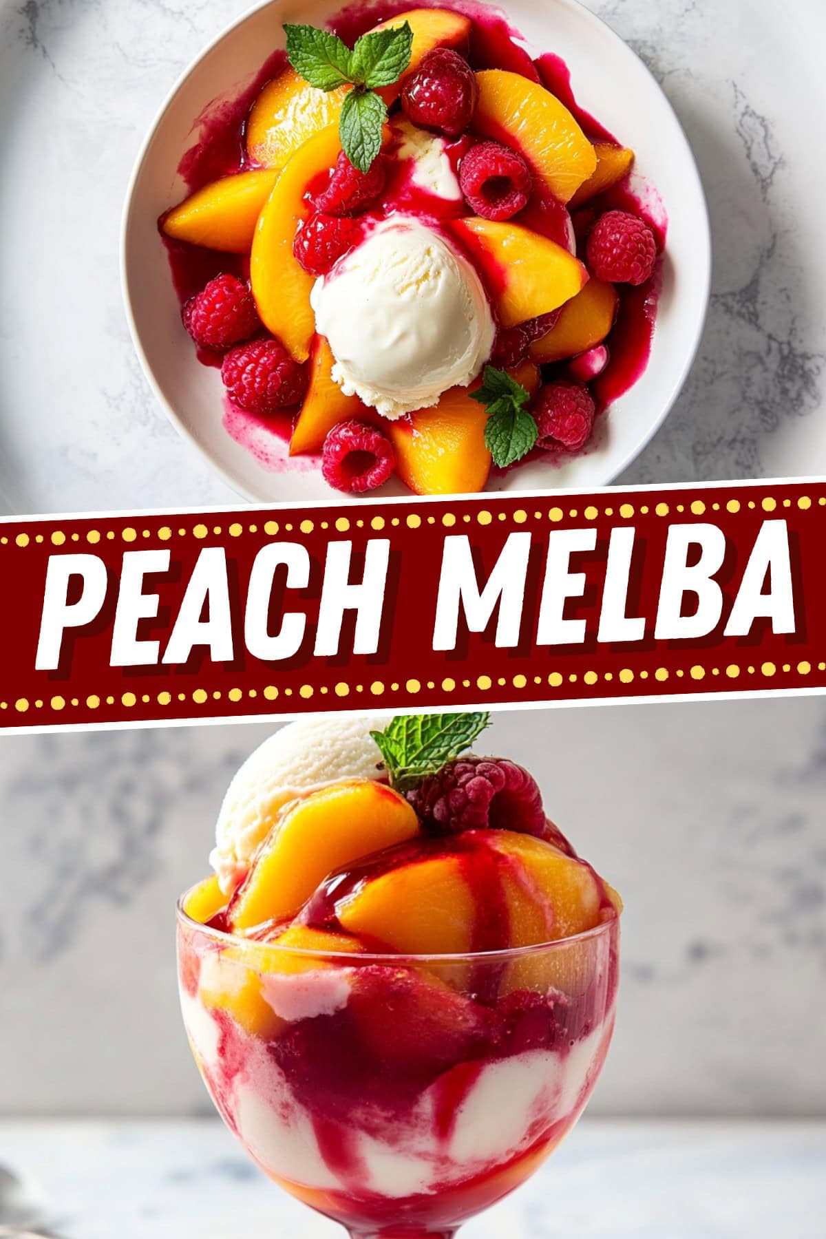 Peach Melba - Insanely Good