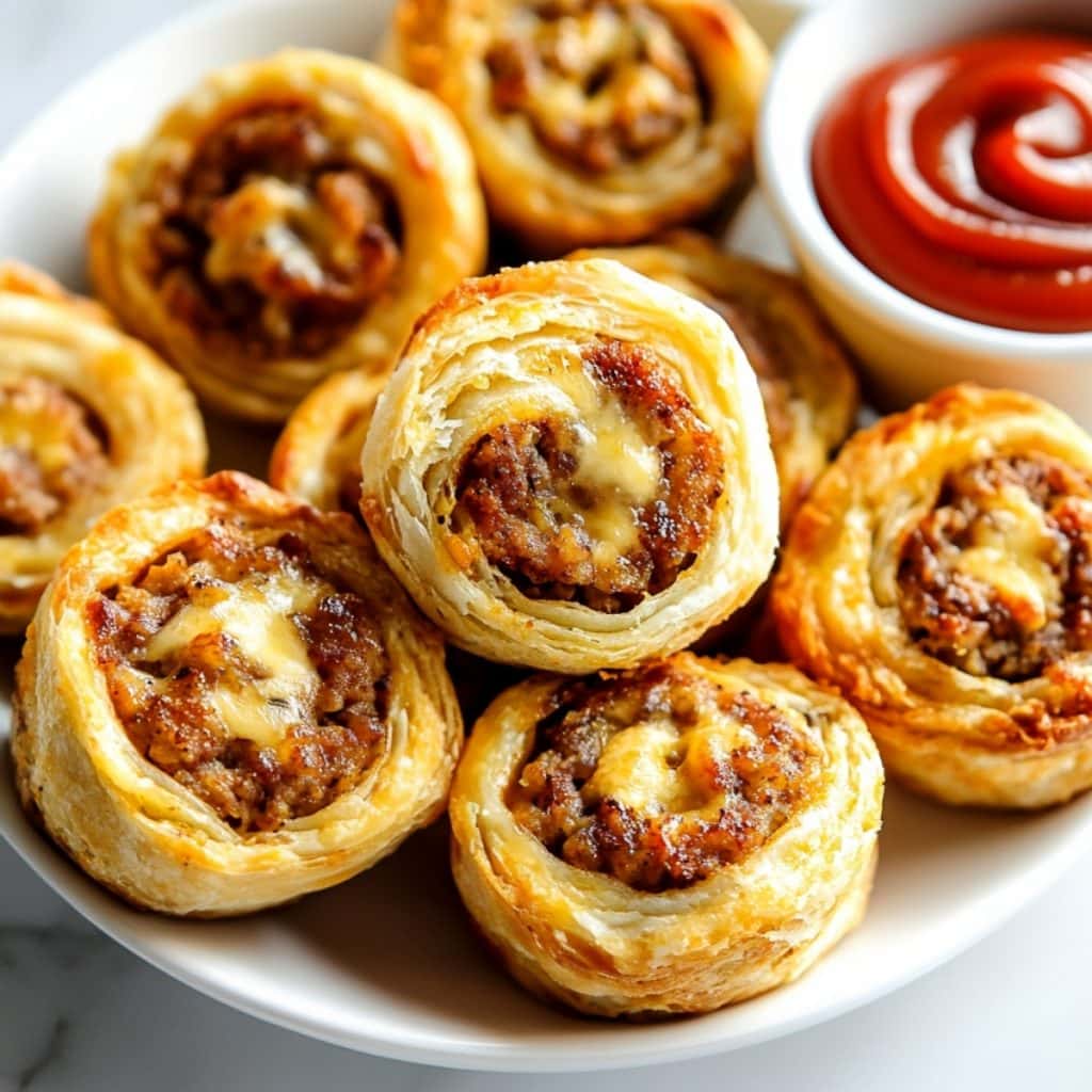 Sausage Pinwheels - Insanely Good