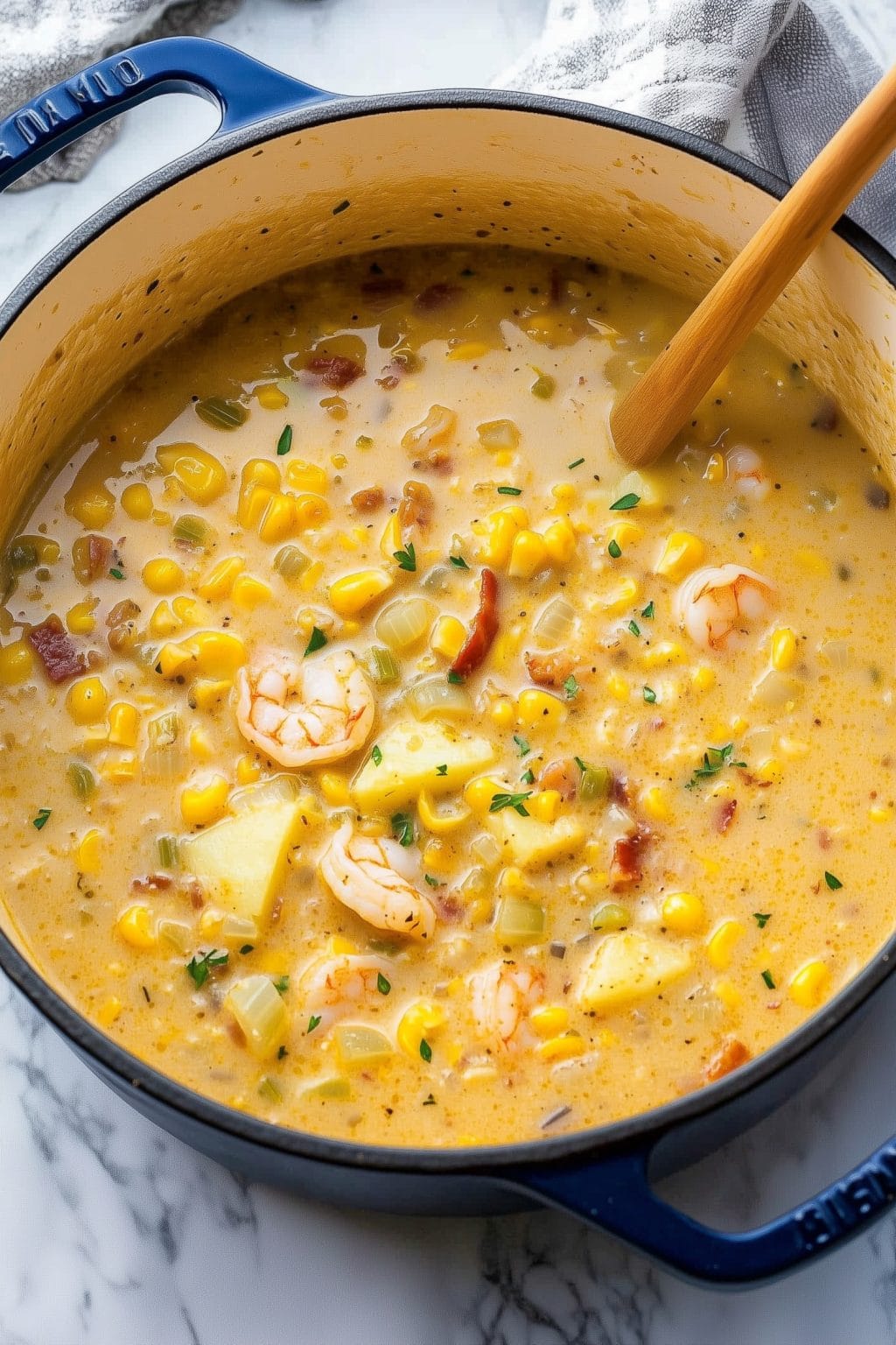 Shrimp and Corn Chowder - Insanely Good