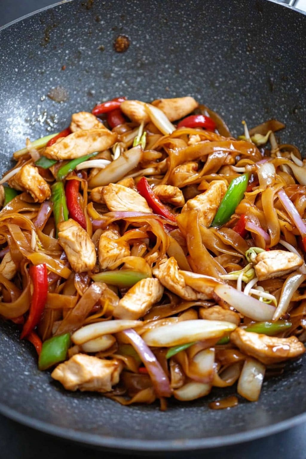 Chicken Chow Fun - Insanely Good