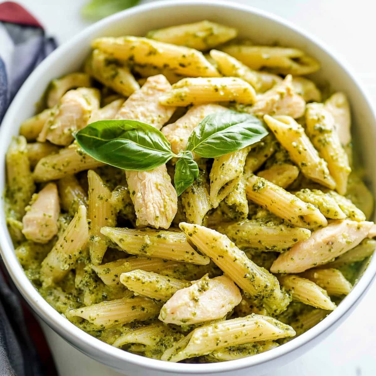 Chicken Pesto Pasta - Insanely Good