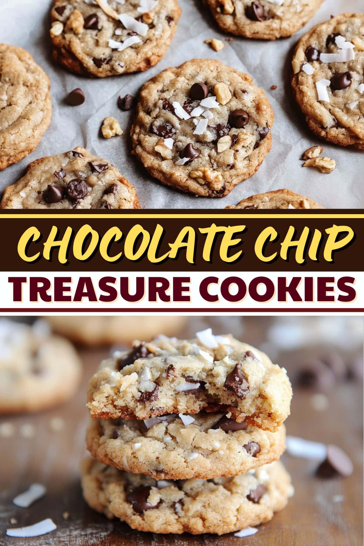 Chocolate Chip Treasure Cookies - Insanely Good