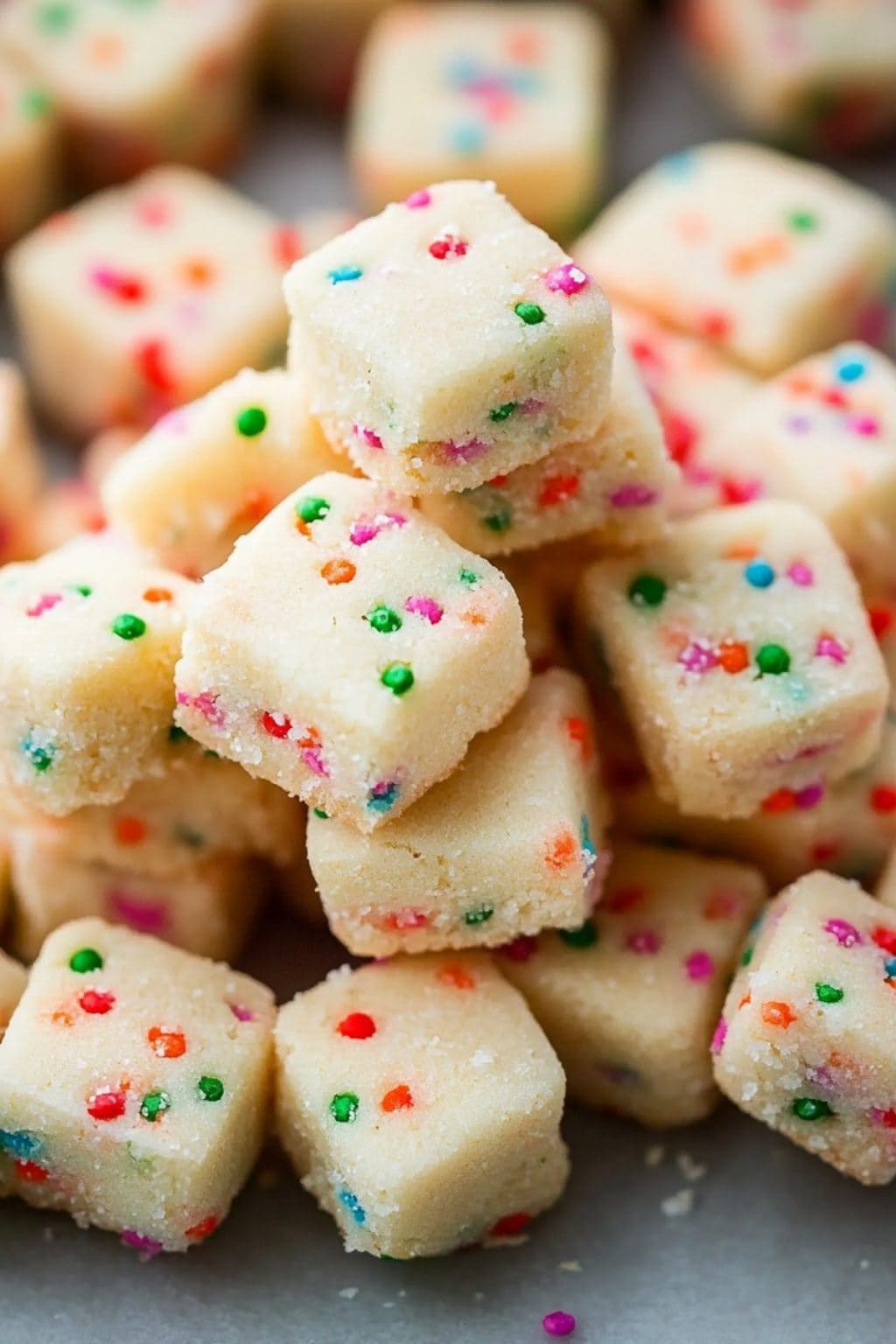 Funfetti Shortbread Bites - Insanely Good