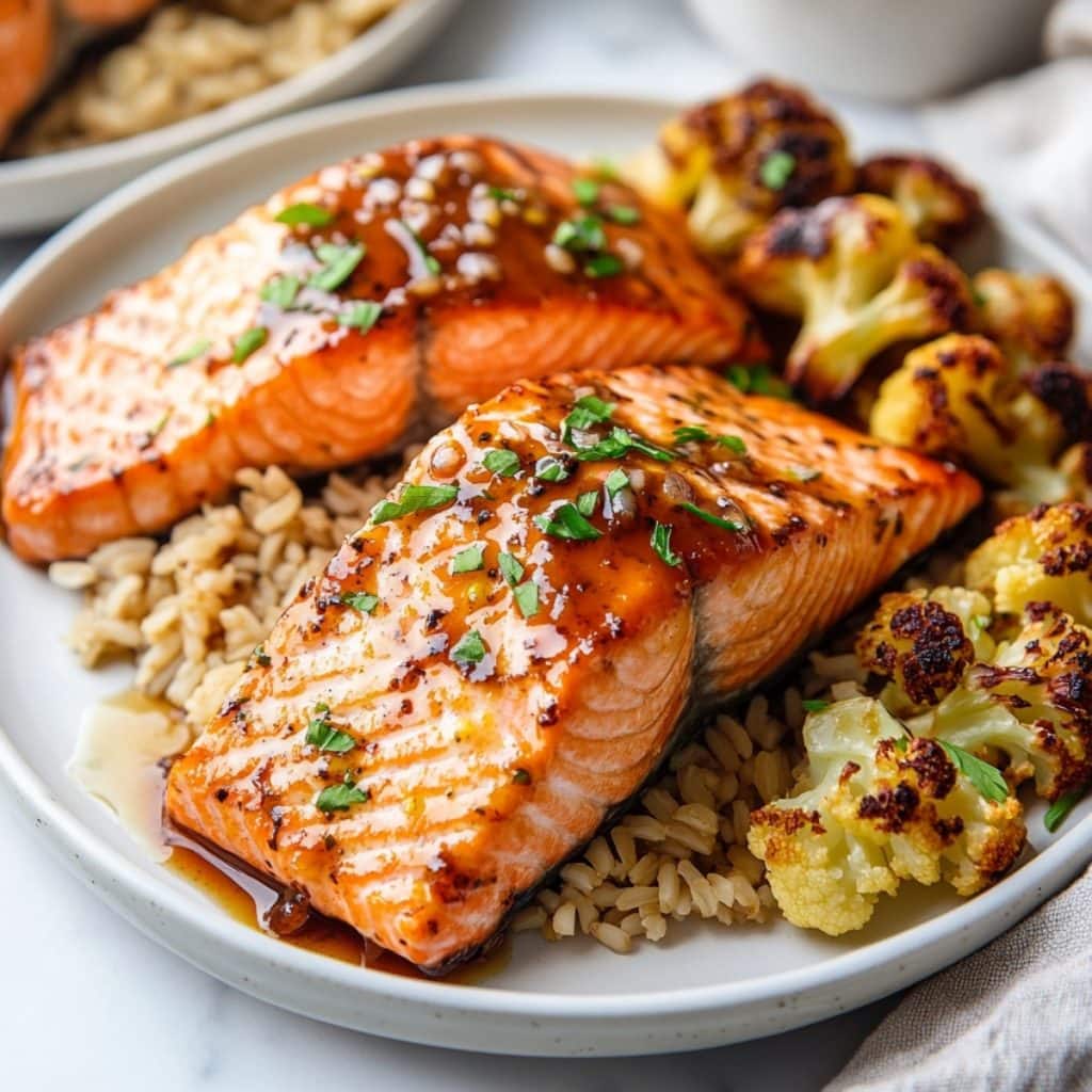 Maple Glazed Salmon - Insanely Good