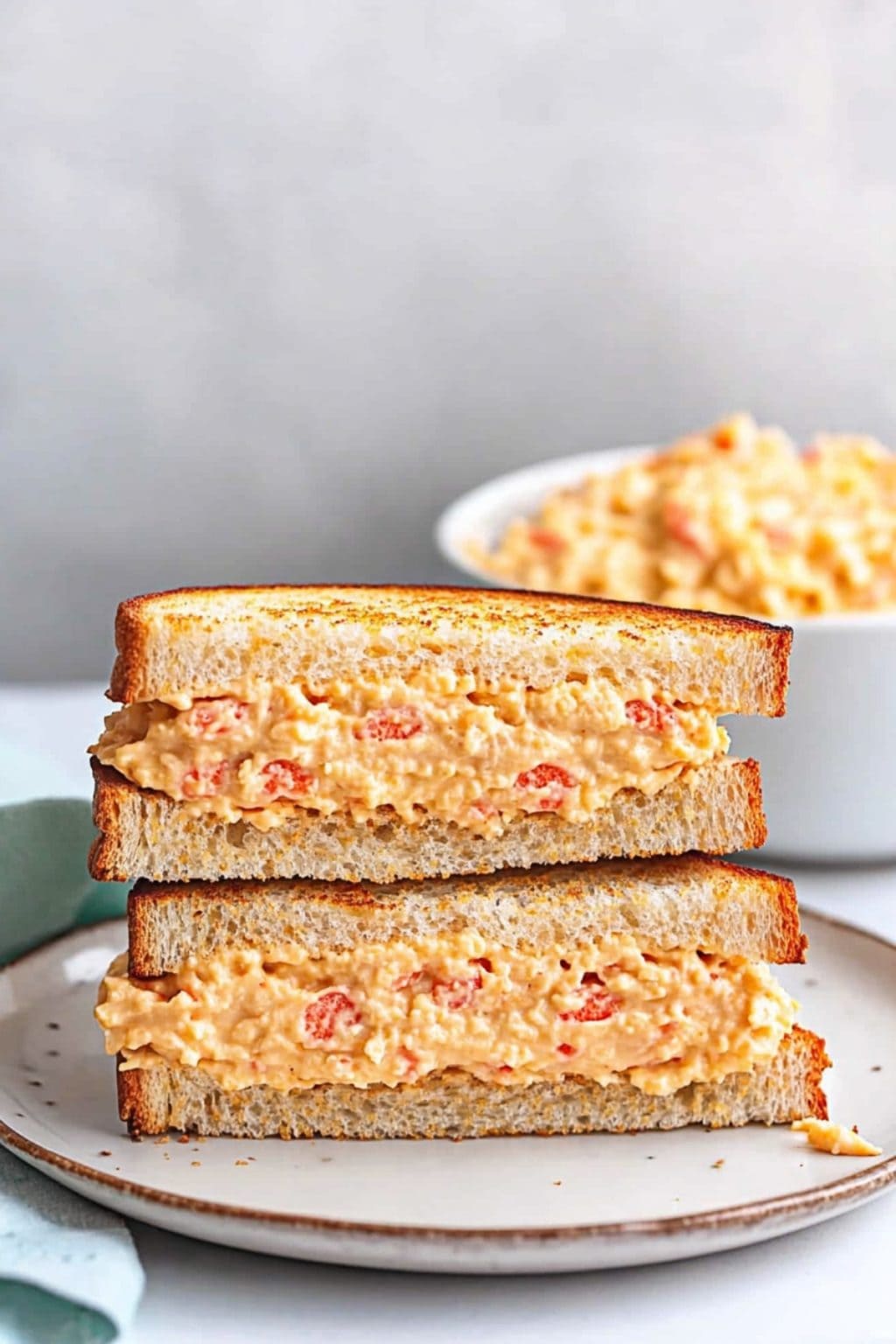 Pimento Cheese Sandwiches - Insanely Good
