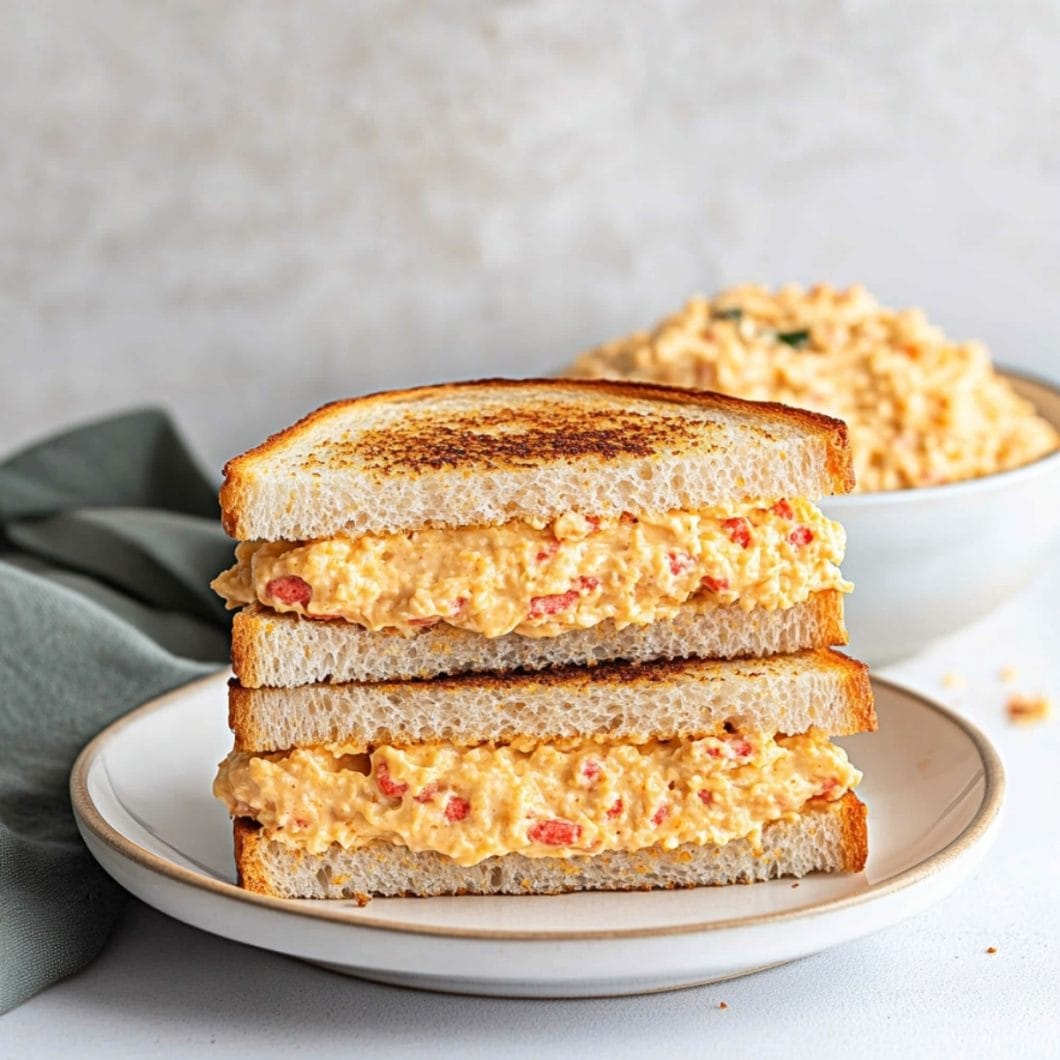 Pimento Cheese Sandwiches - Insanely Good