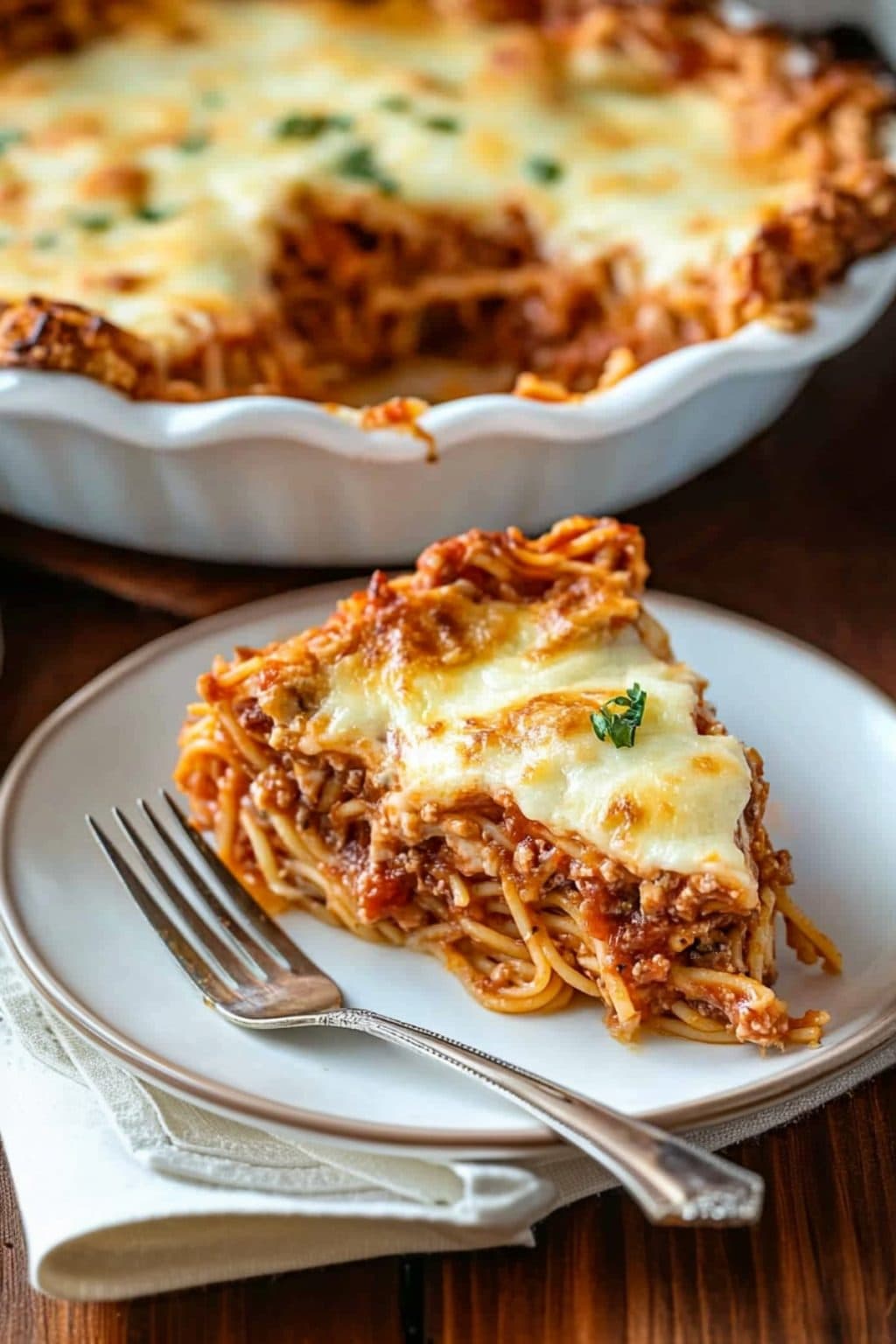 Spaghetti Pie - Insanely Good