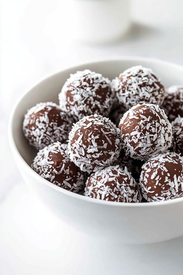 Chocolate Coconut Balls - Insanely Good