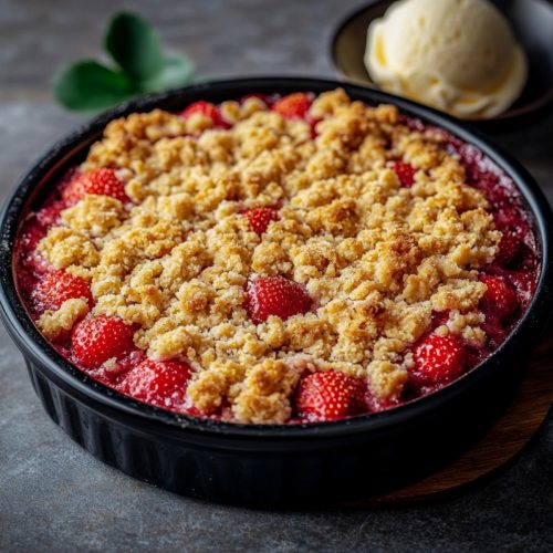 Strawberry Crumble - Insanely Good