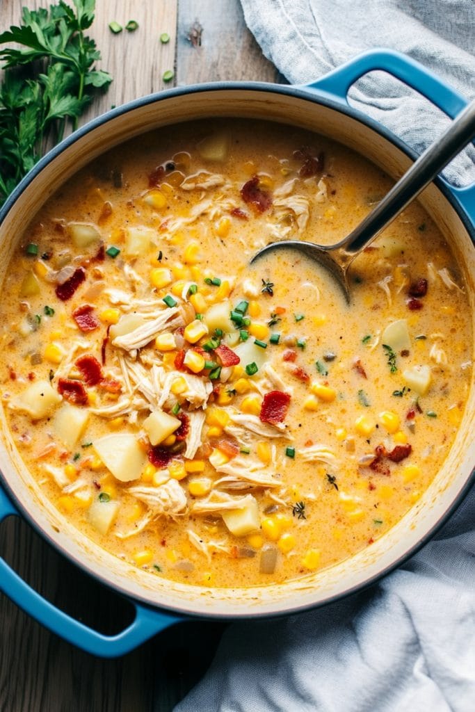 Chicken and Corn Chowder - Insanely Good