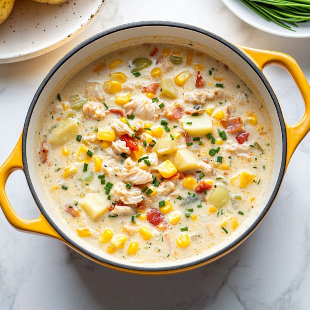 Crab and Corn Chowder - Insanely Good