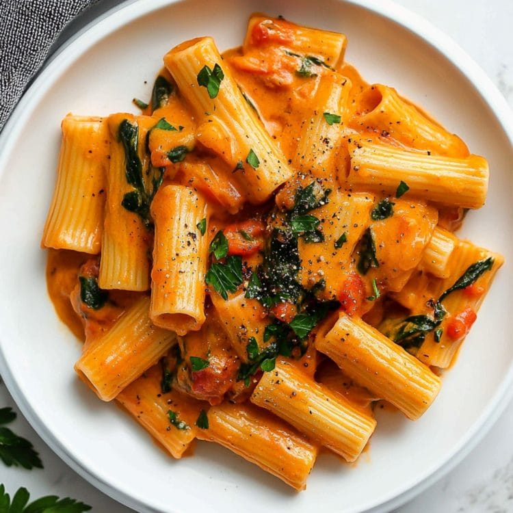 Creamy Nduja Pasta - Insanely Good