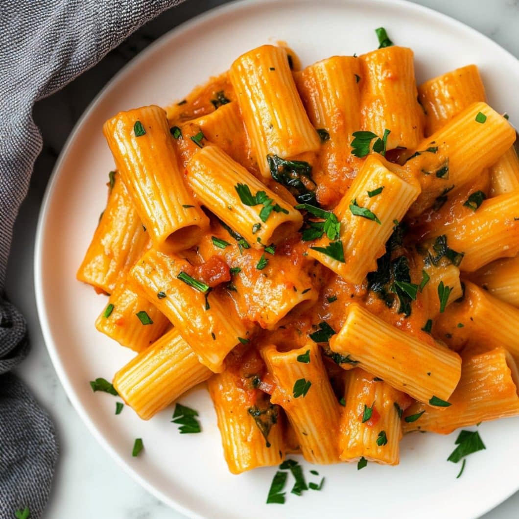 Creamy Nduja Pasta - Insanely Good