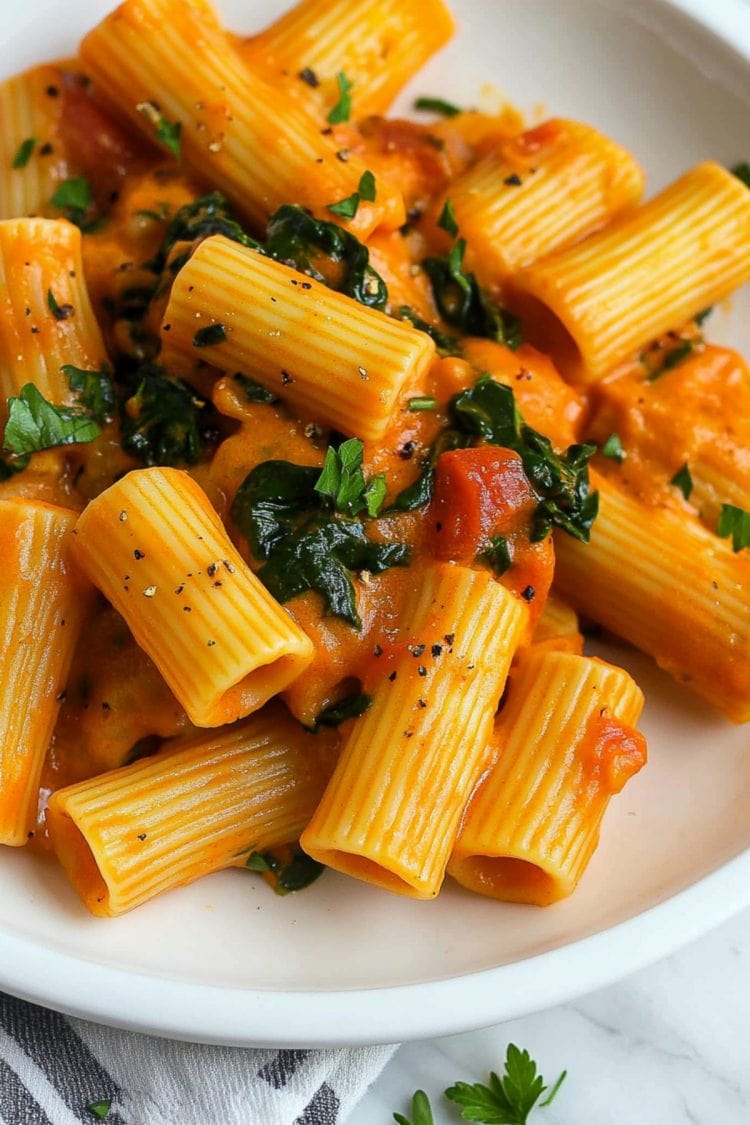 Creamy Nduja Pasta - Insanely Good