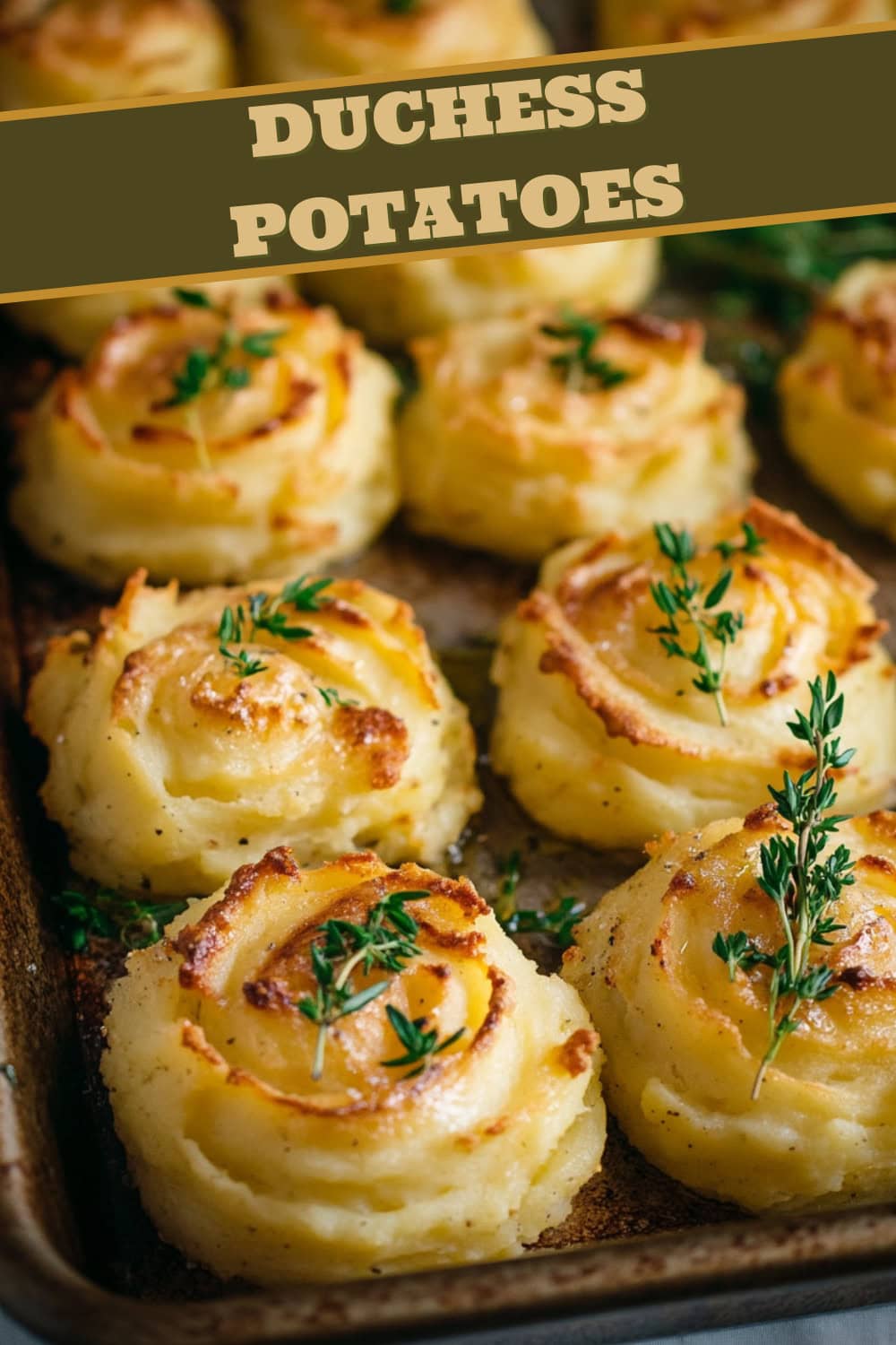 Duchess Potatoes Recipe - Insanely Good
