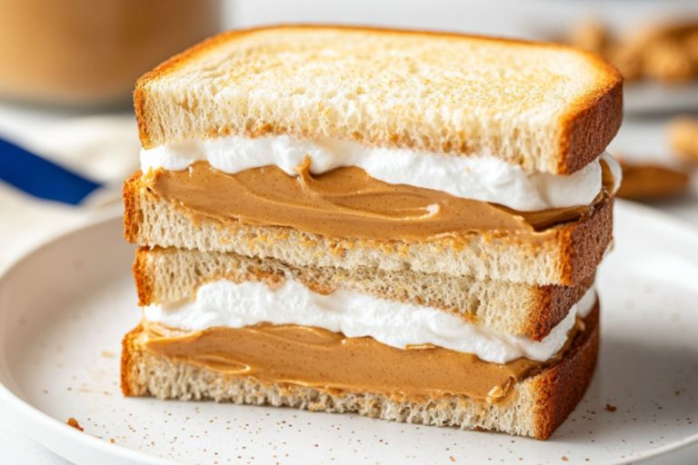 Fluffernutter Sandwich - Insanely Good