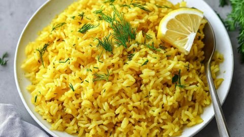 Greek Lemon Rice - Insanely Good